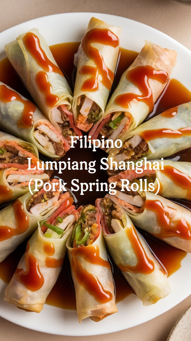 Filipino Lumpiang Shanghai (Pork Spring Rolls) – Frying Frenzy