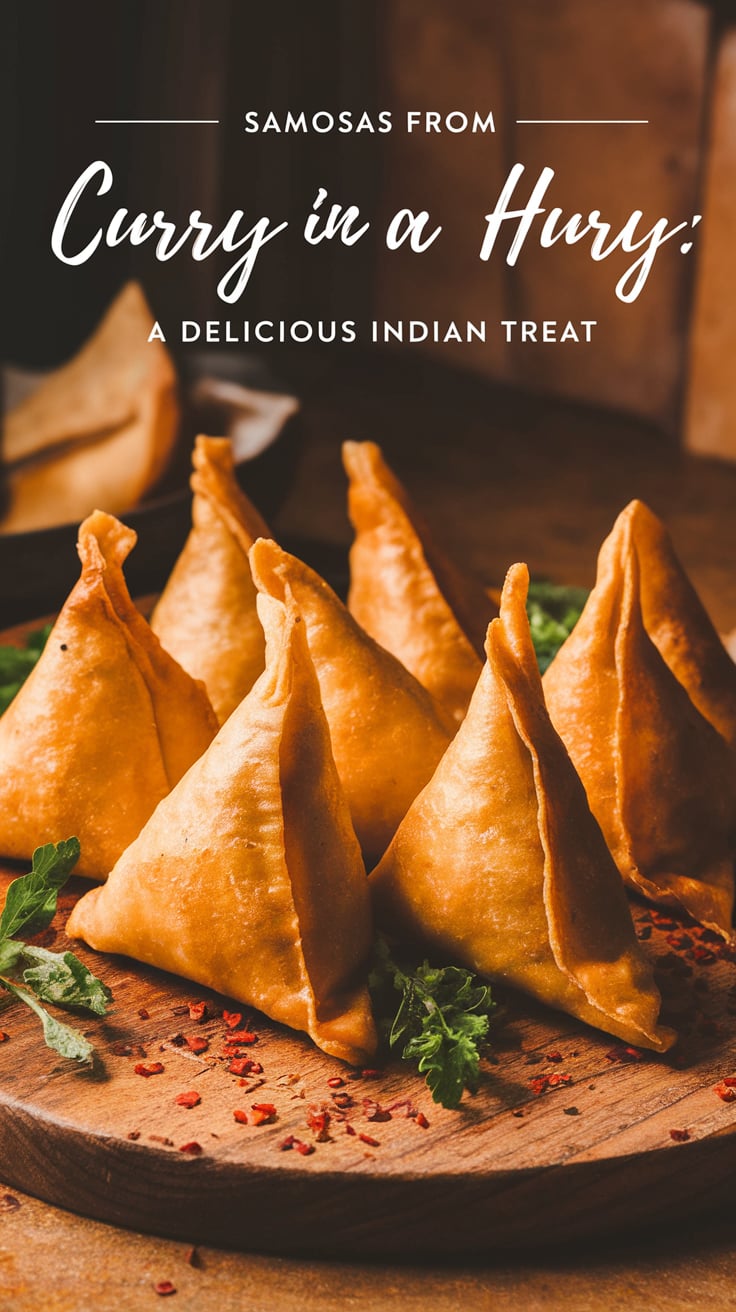 Samosas from Curry in a Hurry: A Delicious Indian Treat – Frying Frenzy