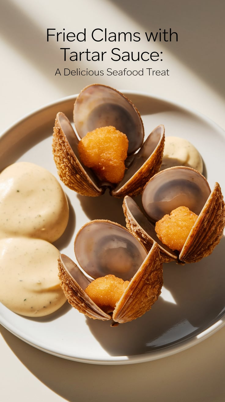 Fried Clams with Tartar Sauce: A Delicious Seafood Treat – Frying Frenzy