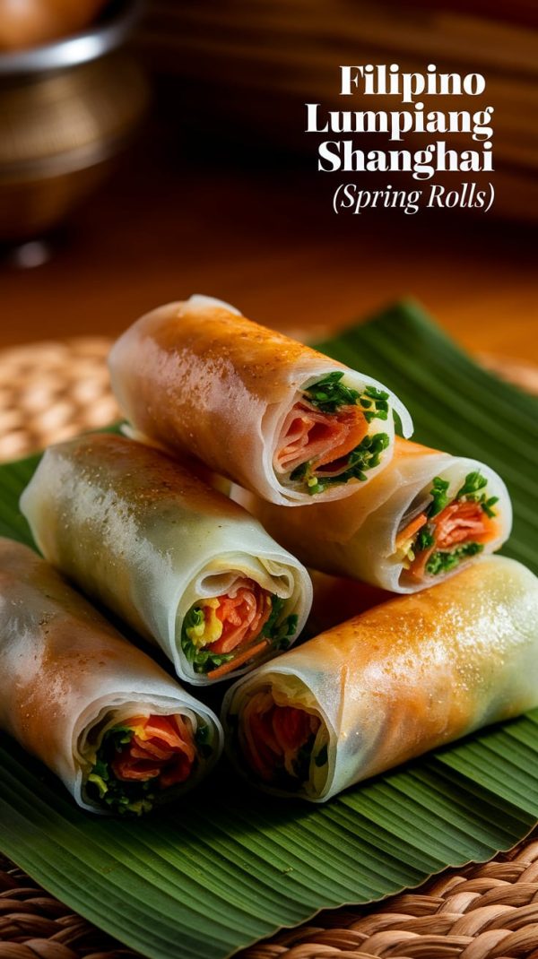 Filipino Lumpiang Shanghai (Spring Rolls) – Frying Frenzy